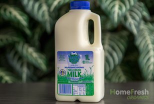 Home Fresh Organics Organic Bio Dynamic Full Cream Milk Mungalli Creek 1L AWSNEW